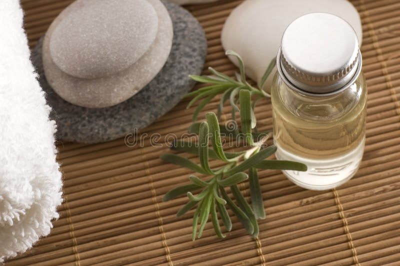 Aromatherapy items stock image. Image of herb, aromatic - 4841827