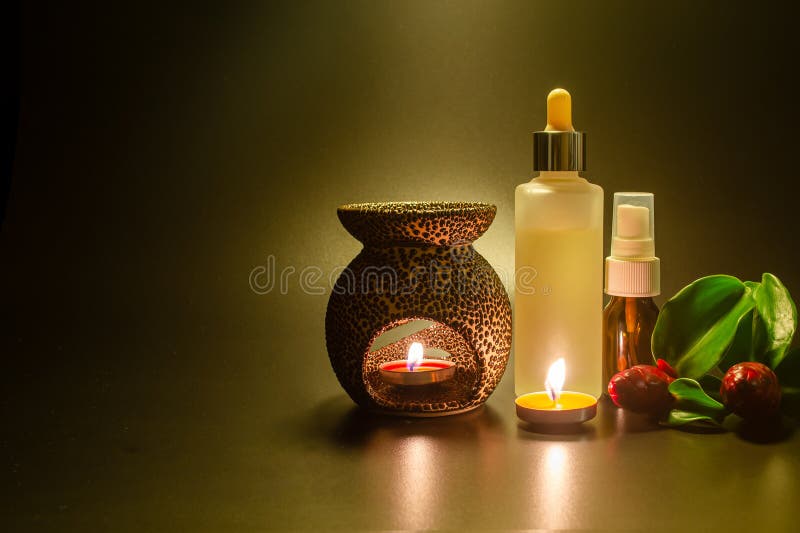 Aromatherapy Lamp stock photo. Image of bottle, aroma - 173894790