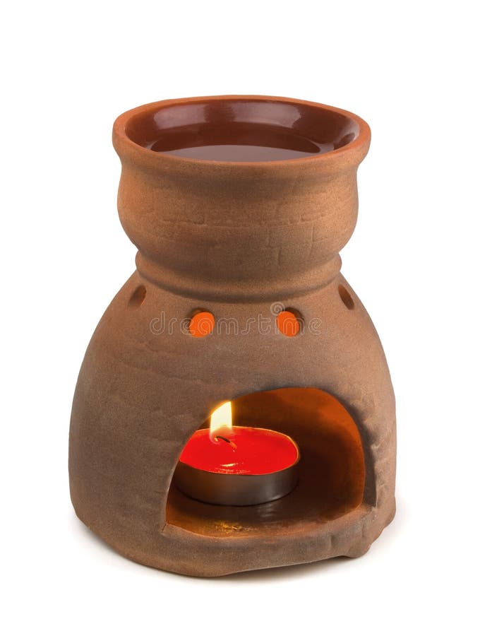 Aromatherapy oil burner stock image. Image of background - 17235421