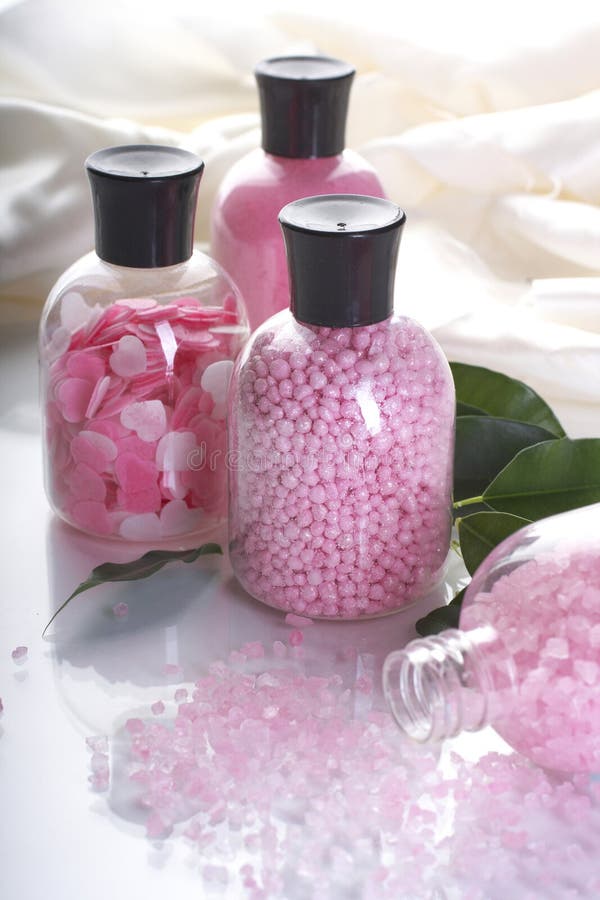 Aromatherapy salts stock photo. Image of flower, harmony - 10954354