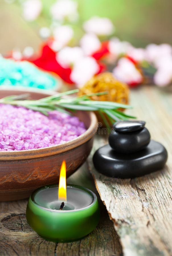 Aromatherapy.Spa stock photo. Image of medicine, bamboo - 23342516