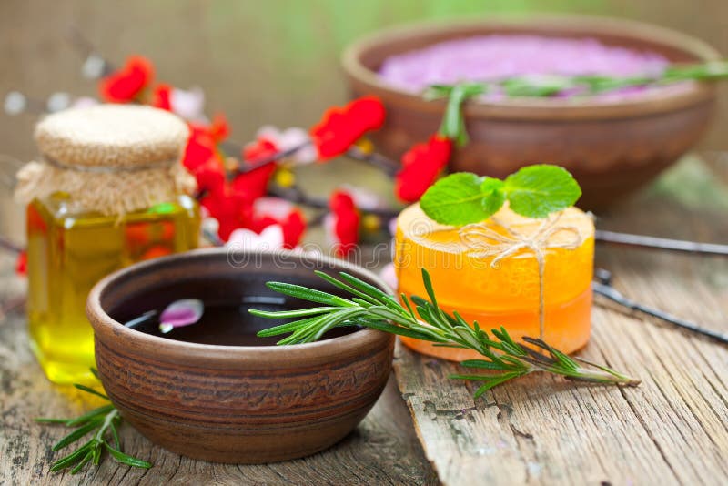 Aromatherapy.Spa stock image. Image of burn, care, beauty - 23342705