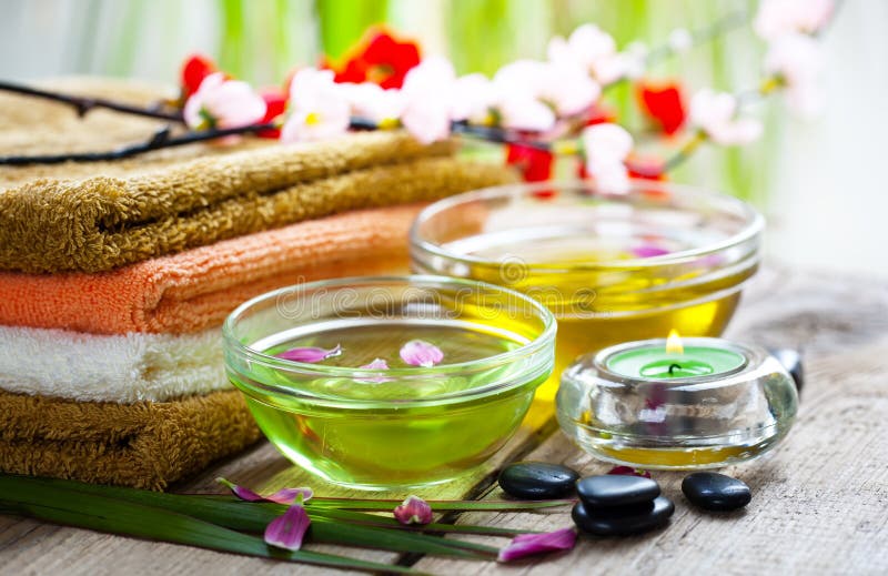 Aromatherapy.Spa stock photo. Image of care, bowl, burn - 23342734