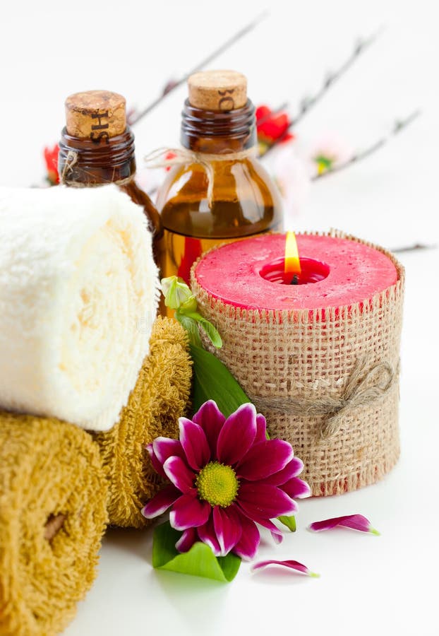 Aromatherapy and Spa Concept Stock Image - Image of flora, bath: 19425639