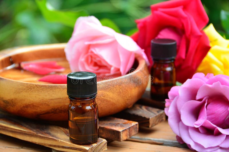 Aromatherapy treatment stock photo. Image of aroma, rose - 34875912