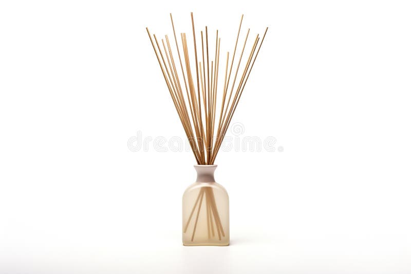Aromatic Air Reed Freshener Isolated on White Stock Illustration ...