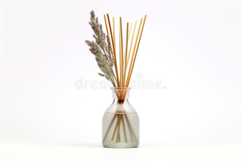 Aromatic Air Reed Freshener Isolated on White Stock Illustration ...