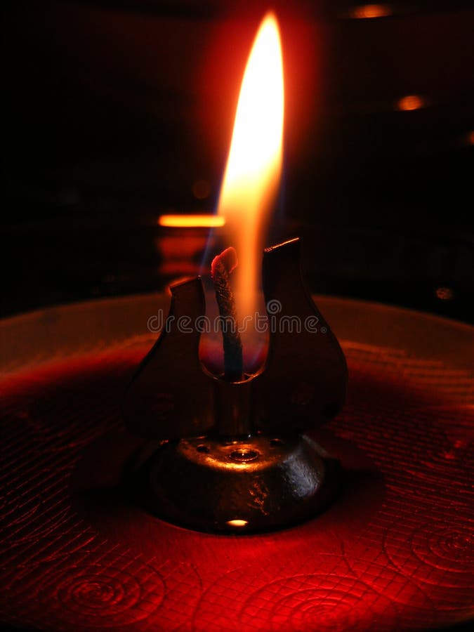 Aromatic candle and flame stock photo. Image of burn, fire - 7106640