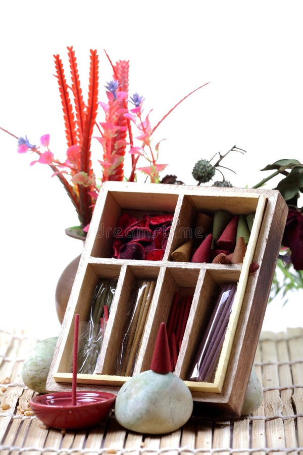 Aromatic Spa Items, Relaxing Candles and Aroma Therapy. Panoramic ...