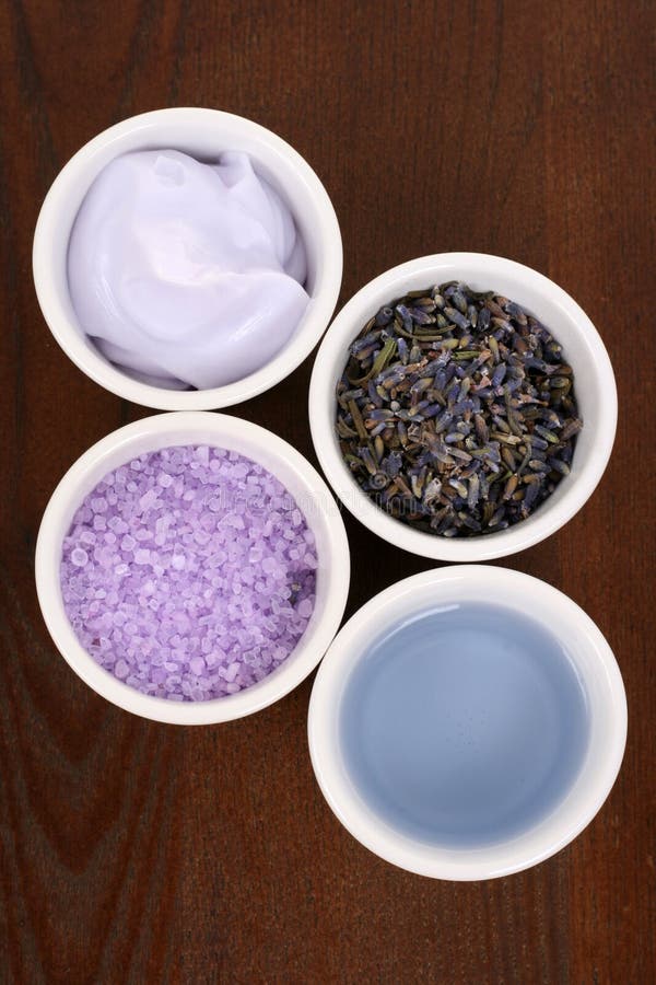 Aromatic lavender bath stock photo. Image of lifestyle - 4581720