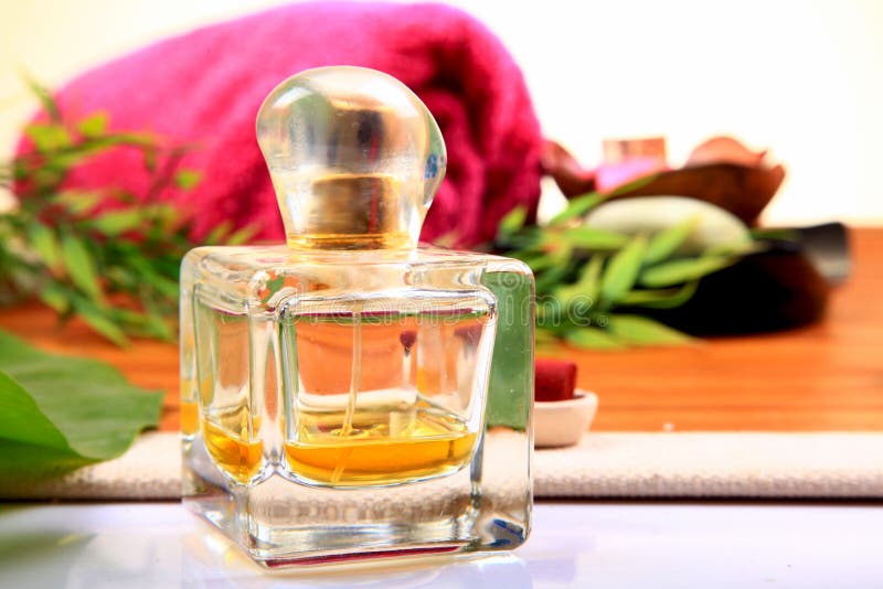 Aromatic perfume items stock image. Image of shot, candle - 16858505