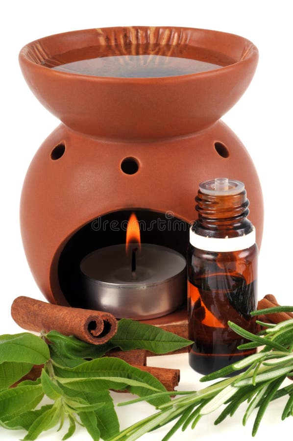 Essential Oil Diffuser in Close-up Stock Image - Image of aromatic ...