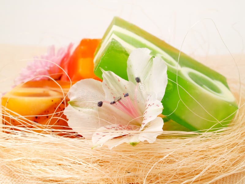 Aromatic soaps stock photo. Image of aromatic, colorful - 48844674
