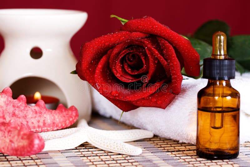 Aromatic spa oil stock image. Image of treatment, care - 29848703