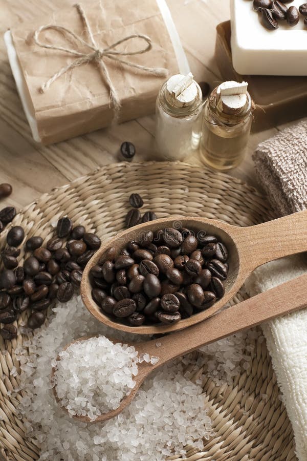 Aromatic spa set stock image. Image of color, aroma, luxury - 26452503