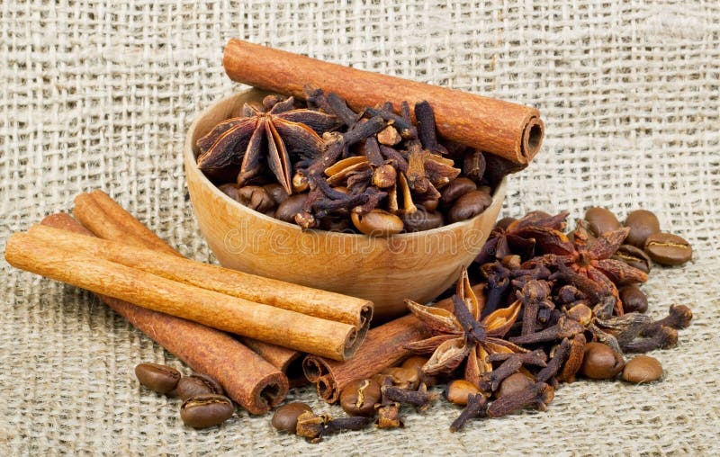 Aromatic spices stock image. Image of closeup, grain - 24679231