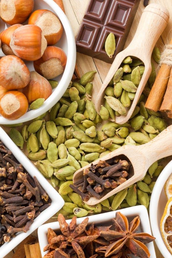 Aromatic spices stock photo. Image of bouquet, composition - 26914582