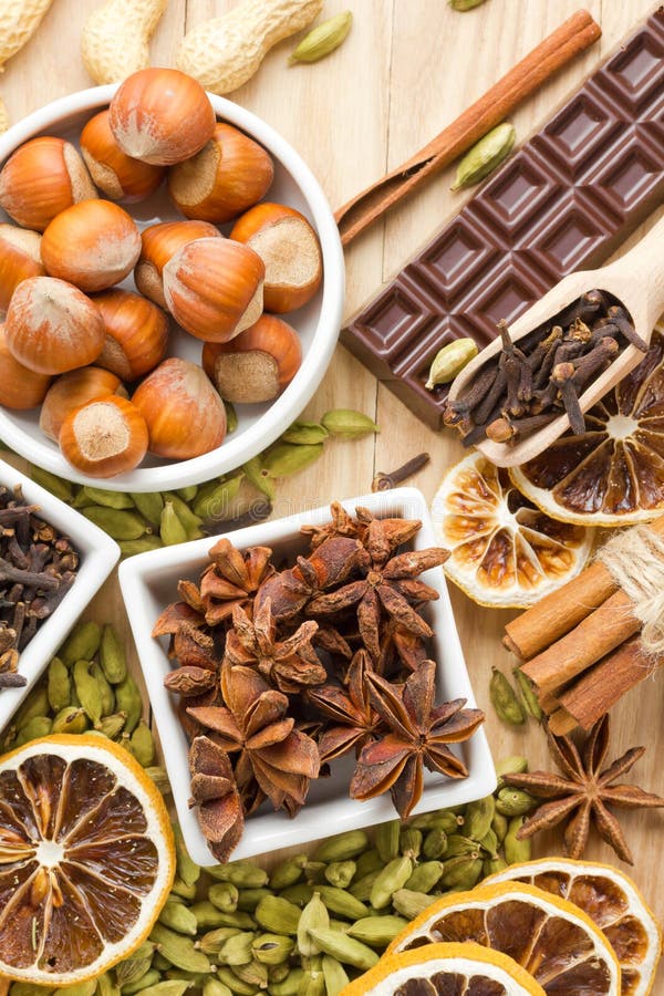 Aromatic spices stock image. Image of background, delicious - 26914673