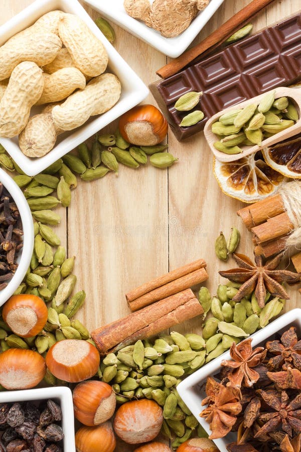 Aromatic spices stock image. Image of gourmet, nature - 27290555