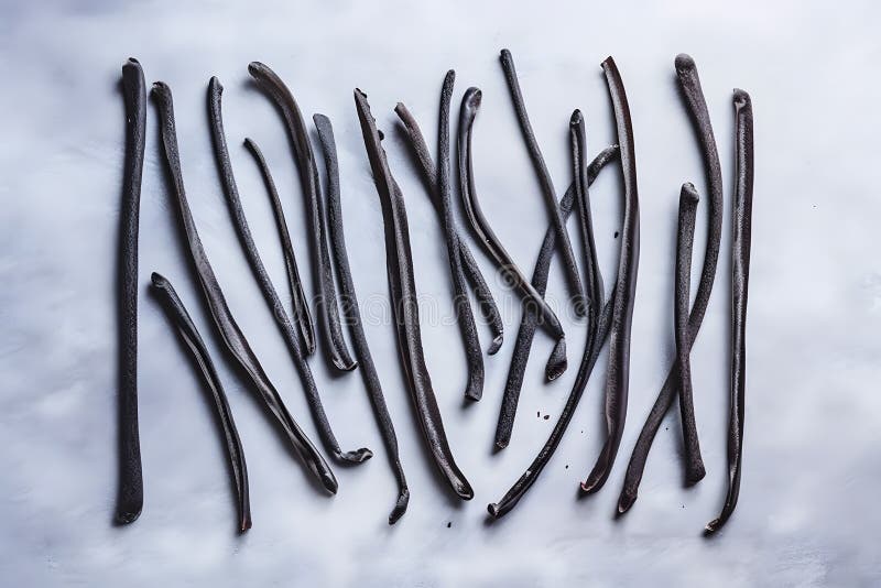 Aromatic Vanilla Sticks. Neural Network AI Generated Stock Illustration ...