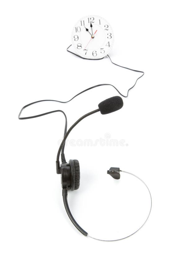 Around the clock support stock photo. Image of clock, listening - 4543900