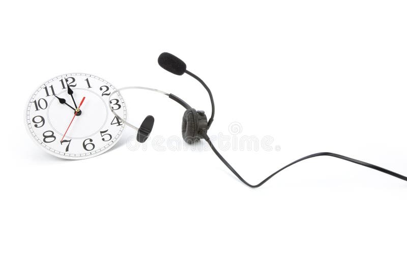 Around the clock support stock photo. Image of business - 4622632