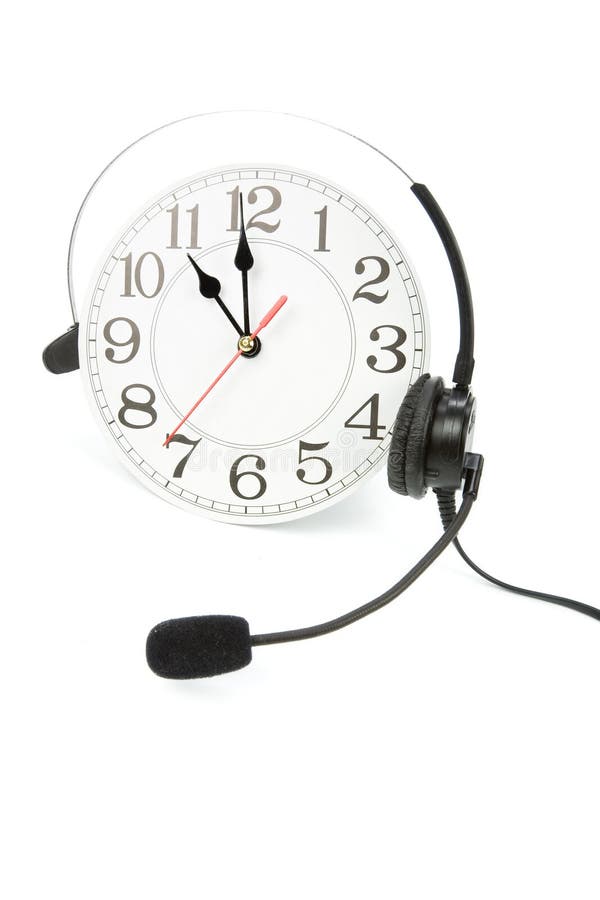 Around the clock support stock image. Image of commerce - 4679459