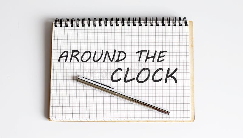 Around the clock stock image. Image of future, hands, conceptual - 26609