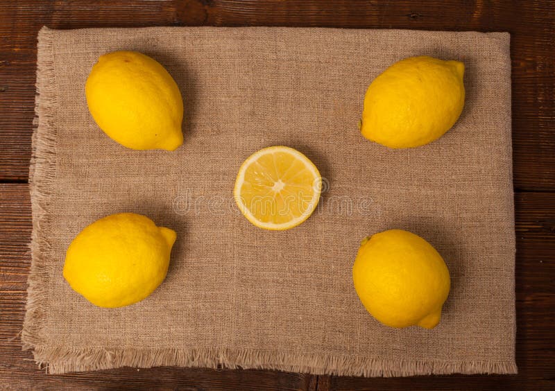 Around Slice Four Lemons Stock Photos - Free & Royalty-Free Stock ...