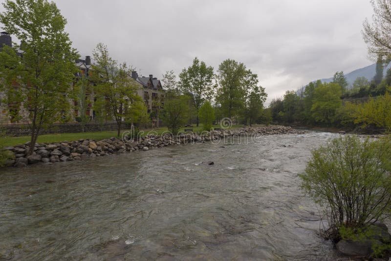 Around the Village of Broto Stock Image - Image of spain, national ...