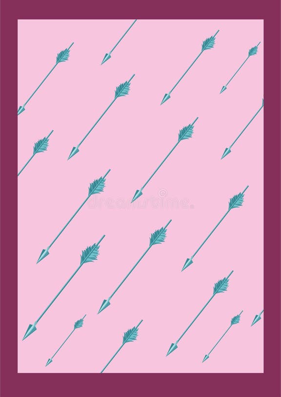 Arow pattern stock illustration. Illustration of spring - 87790172