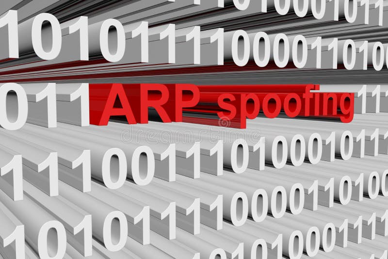 ARP Spoofing stock illustration. Illustration of attack - 90338684