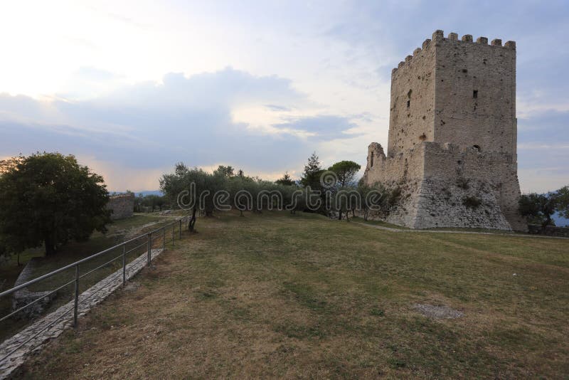 The Acropolis of the Ancient Editorial Stock Photo - Image of vetus ...