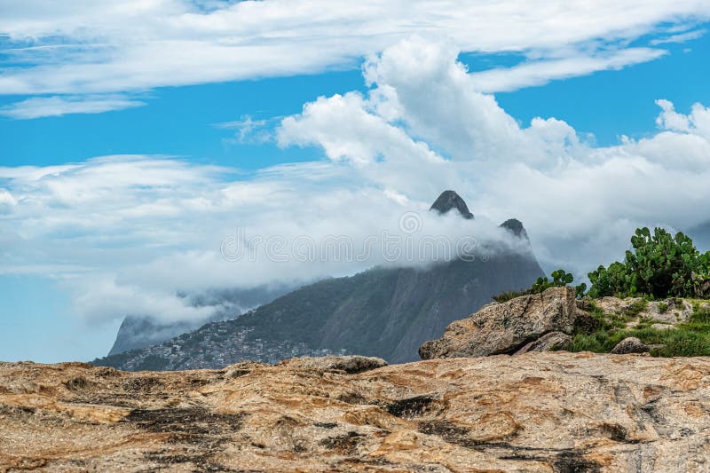 Arpoador Beach, Devil S Beach, Ipanema District of Rio De Janeiro ...