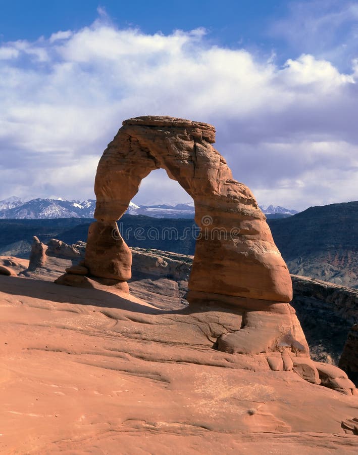 Parc national d'Arches photo stock. Image of montagnes - 7079852
