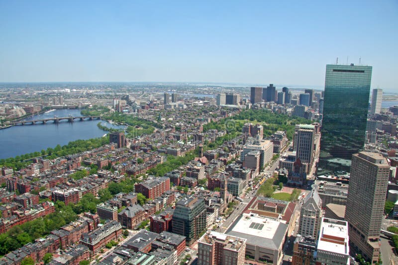 Arquitectura Da Cidade De Boston Foto de Stock - Imagem de cityscape ...