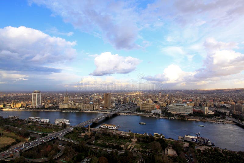 Arquitectura Da Cidade Do Cairo Foto de Stock Editorial - Imagem de ...