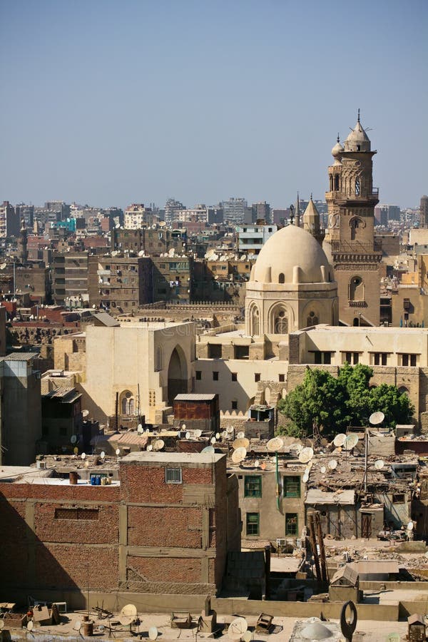 Arquitectura Da Cidade Do Cairo Imagem de Stock - Imagem de cityscape ...