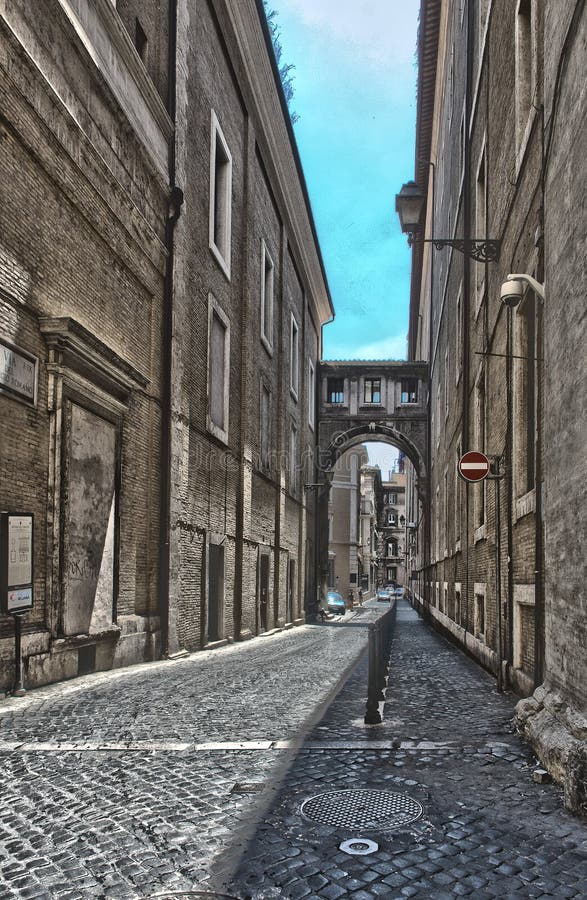 Arquitectura De Las Calles De Roma Italia Imagen de archivo - Imagen de ...