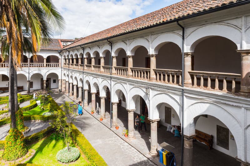 Arquitectura De Quito, Ecuador Foto de archivo - Imagen de historia ...