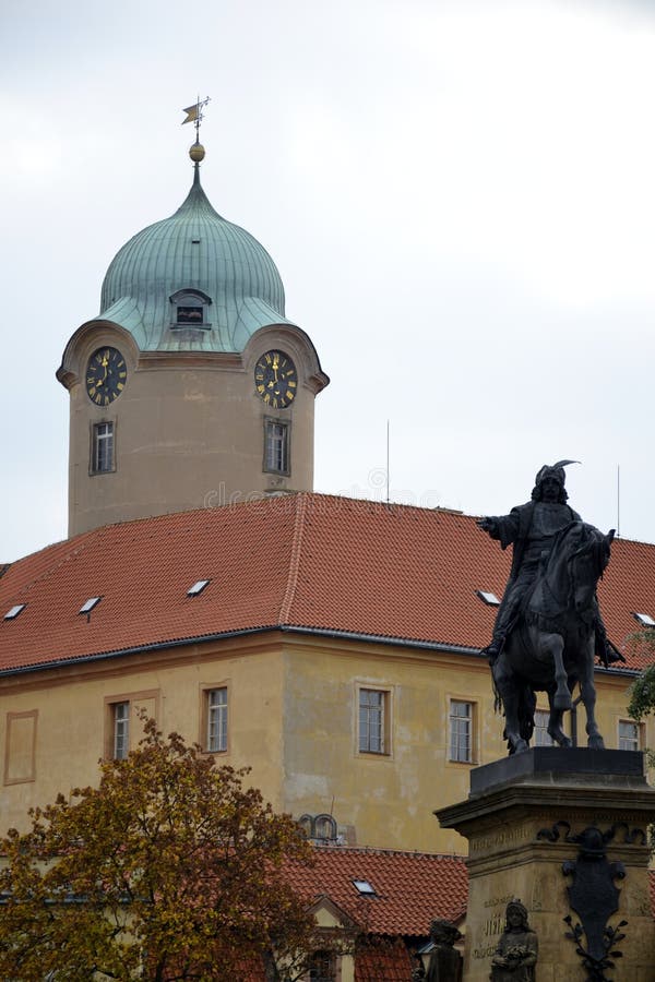 Arquitectura Del Castillo De Podebrady Imagen de archivo - Imagen de ...