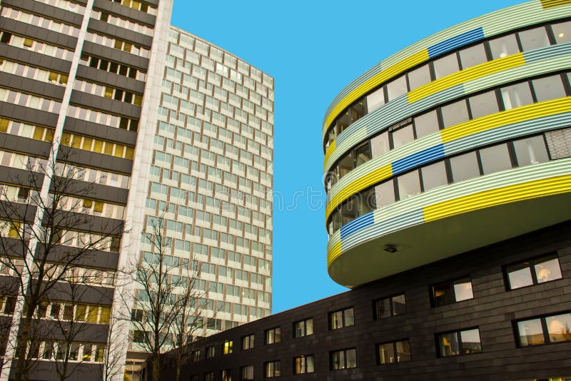 Arquitectura Moderna En Berlín Foto de archivo - Imagen de turismo ...