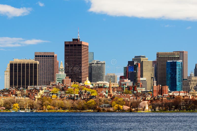 Arquitetura Da Cidade De Boston Foto de Stock - Imagem de américa ...