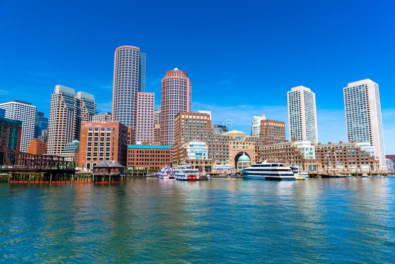 Arquitectura Da Cidade De Boston Imagem de Stock - Imagem de cityscape ...