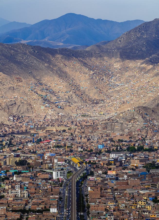 Arquitetura Da Cidade De Lima, Peru Foto de Stock - Imagem de peruana ...