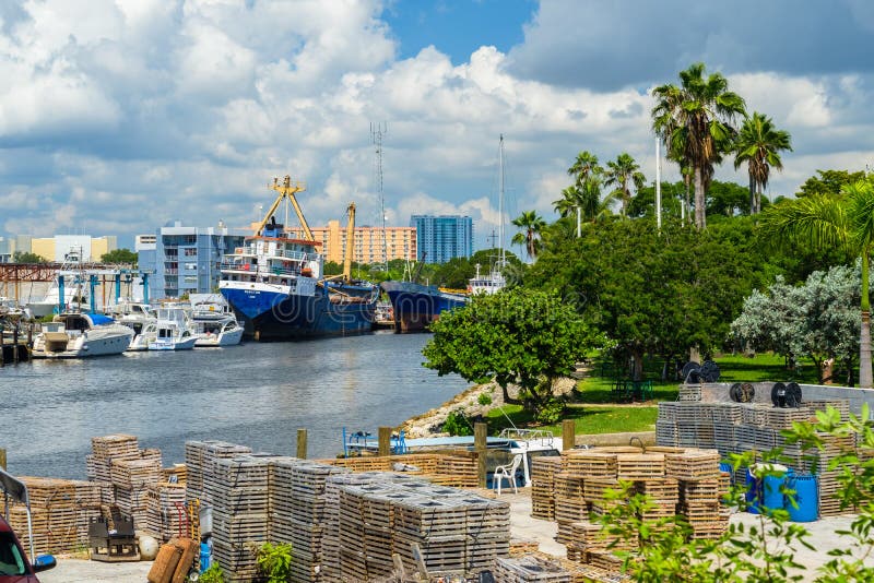 Arquitetura Da Cidade Do Rio De Miami Imagem de Stock Editorial ...