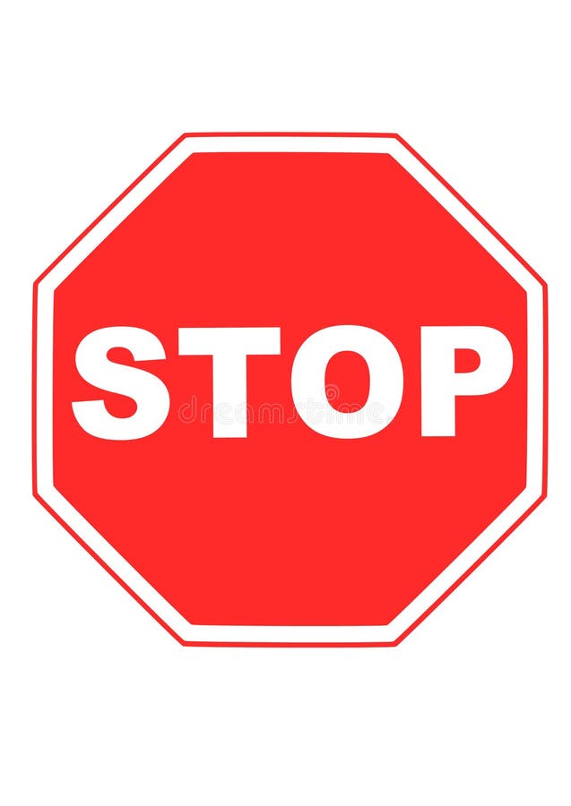 Stop. Logo De L'icône De L'arrêt Covid19 Vectoriel. Illustration Active ...