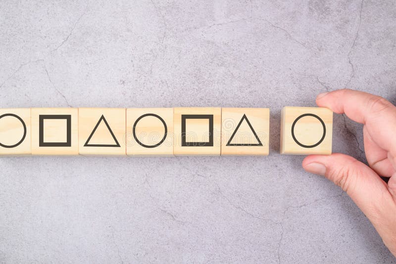Geometry Logic And Iq Test Concept Stock Image Image Of Intellectual Order 243862595