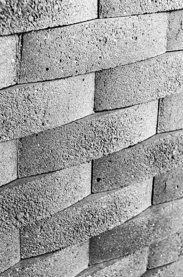 Arrange the Rough Brick with a Slit. Stock Photo - Image of grayscale ...