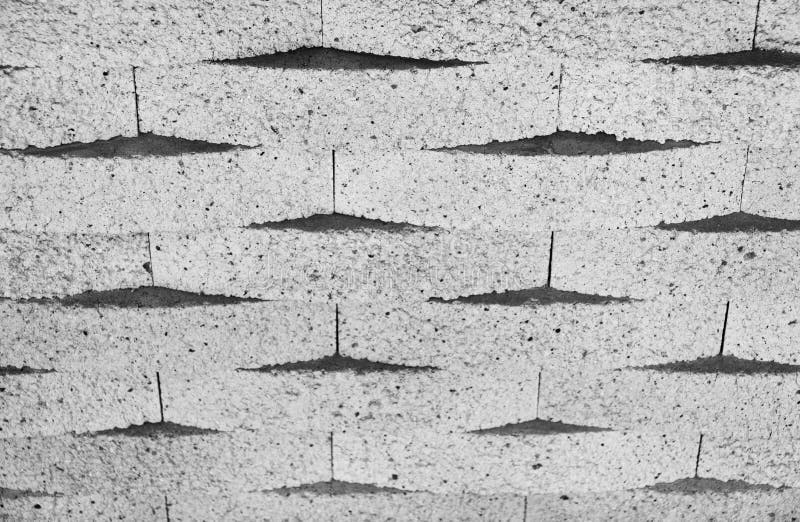 Arrange the Rough Brick with a Slit. Stock Photo - Image of grunge ...